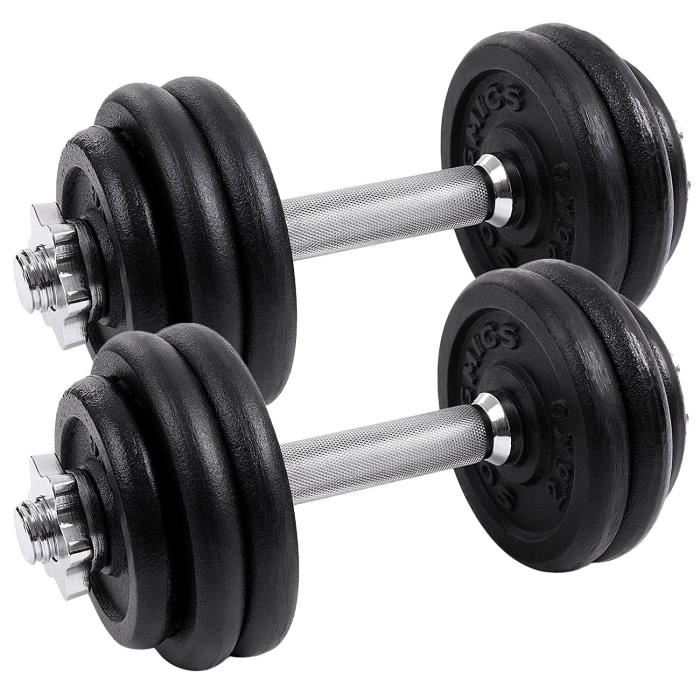 Haltères : pour se muscler facilement à la maison - Comparatif